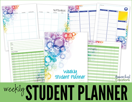 Middle and High School Planner Printables for Homeschool