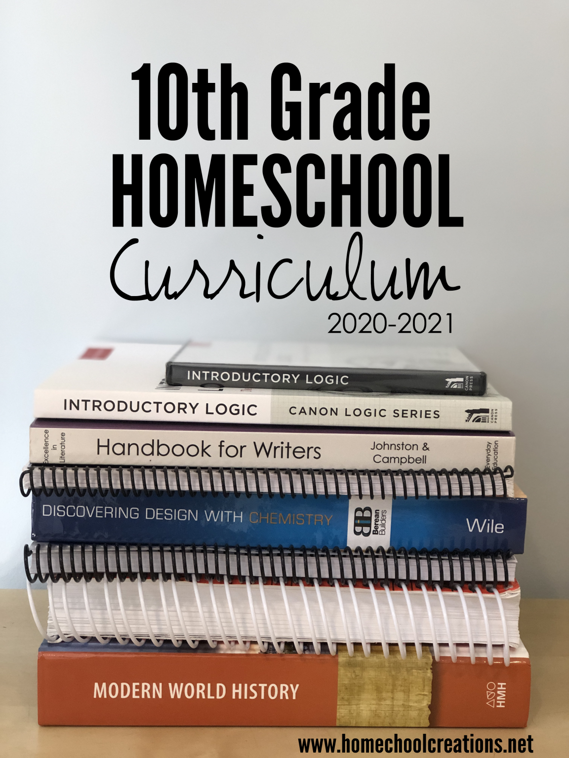 10th Grade Homeschool Curriculum Picks