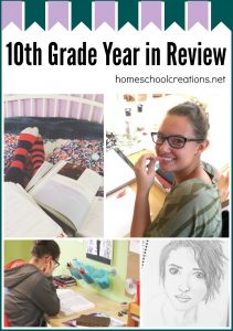 10th Grade Year in Review - Curriculum Choices