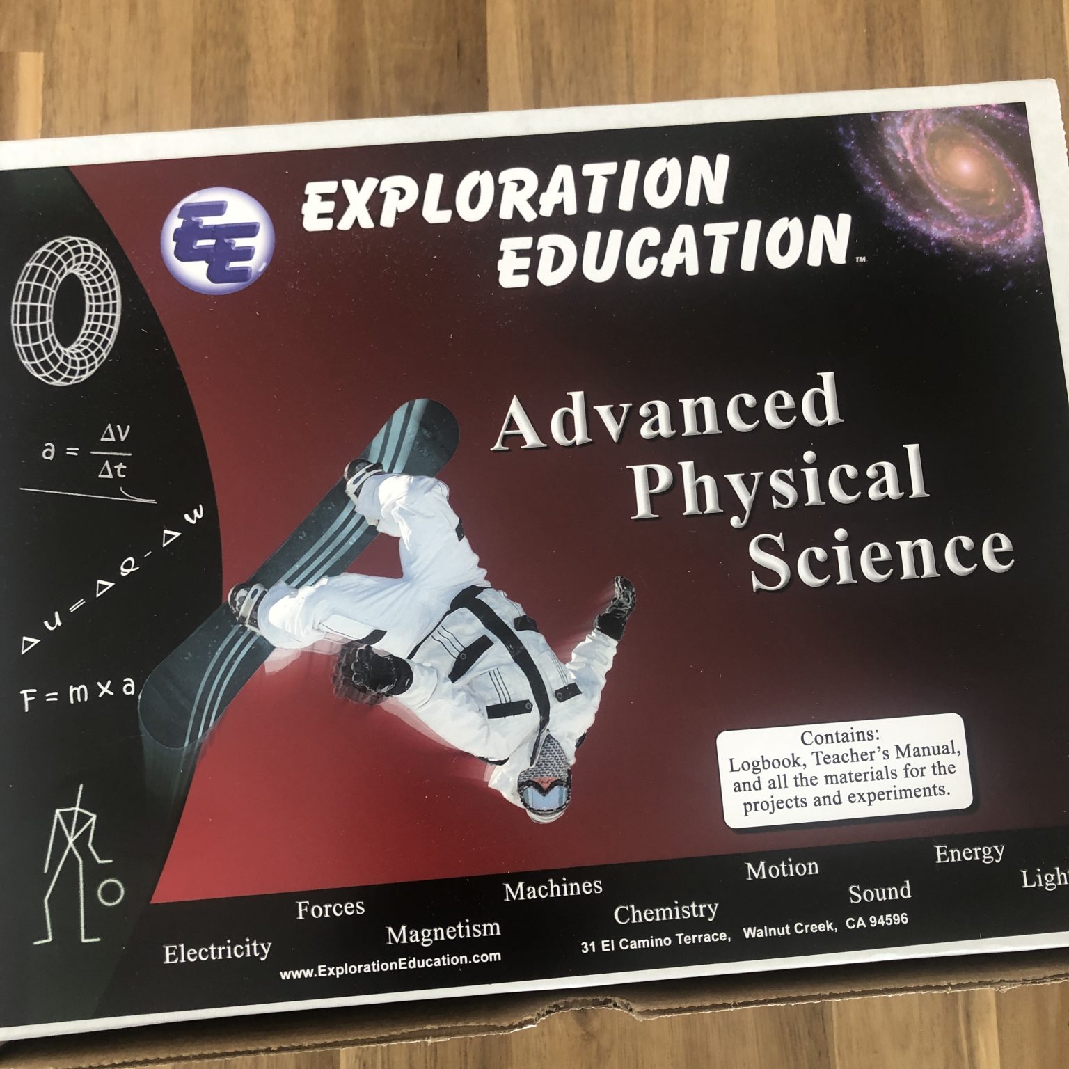 Exploration Education Advanced Physical Science Review