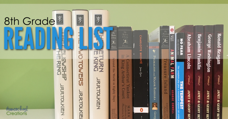 Our 8th Grade Reading List