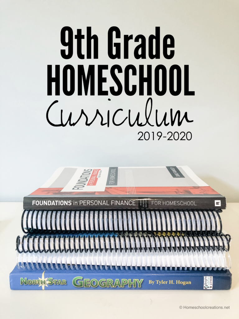 9th Grade Homeschool Curriculum Picks