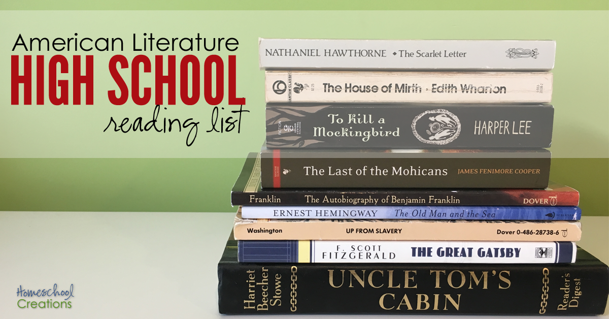 American Literature High School Reading List American Literature High School Reading List
