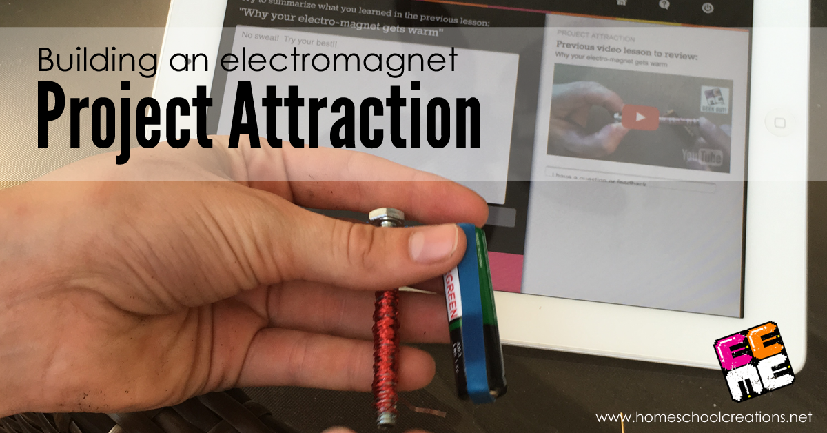 Learning How to Make an Electromagnet - Project Attraction from EEME