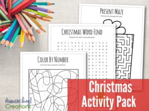 Christmas Activity Pack - FREE Printables