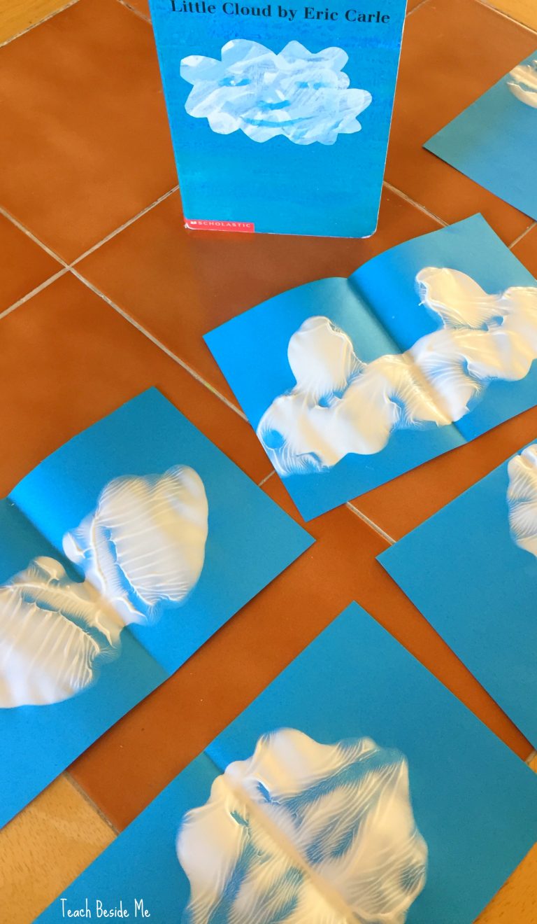 Ink Blot Clouds and Preschool Busy Bags - Preschool and Kindergarten ...