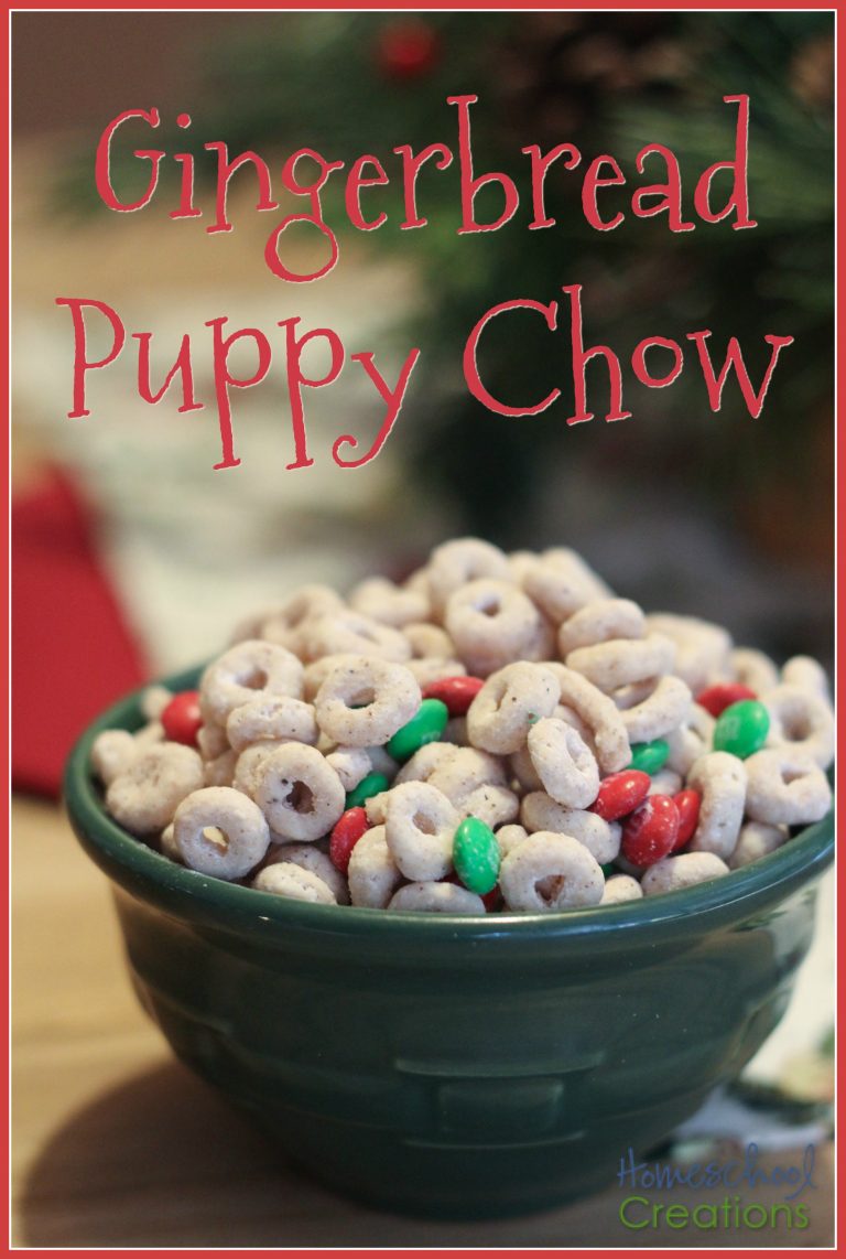 Gingerbread Puppy Chow Recipe