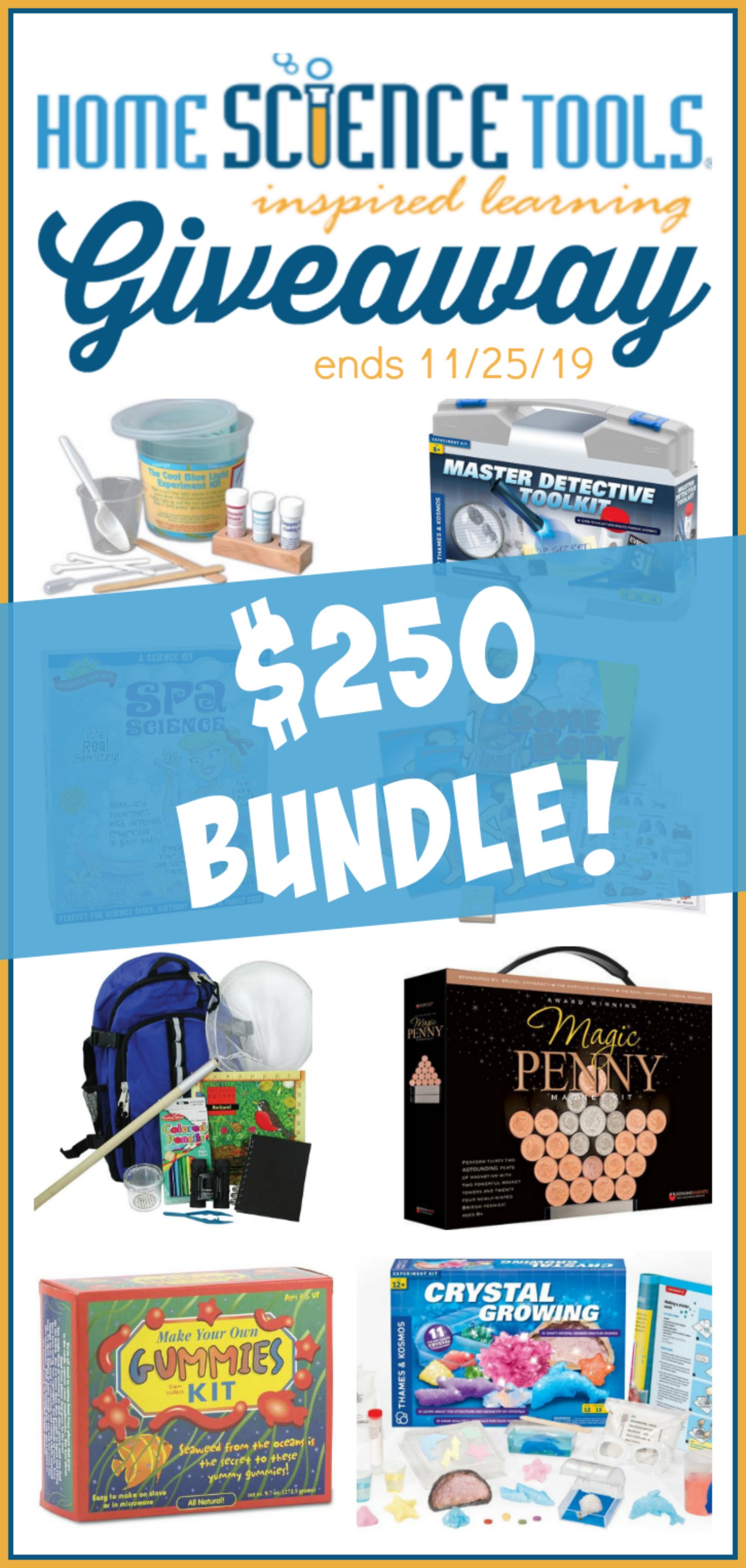 HUGE Giveaway Bundle from Home Science Tools - ends 11/25/19