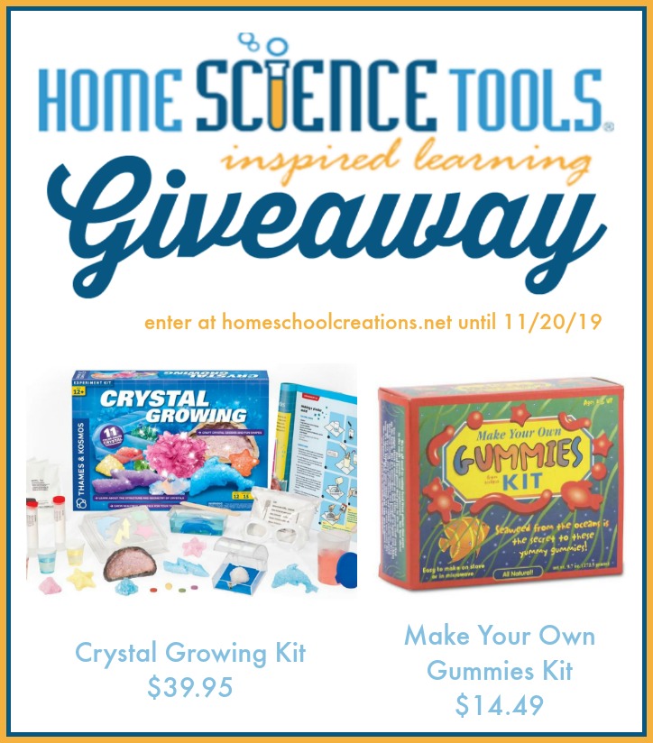 {Giveaway #3}: Home Science Tools: Crystal Growing Kit and Make Your ...