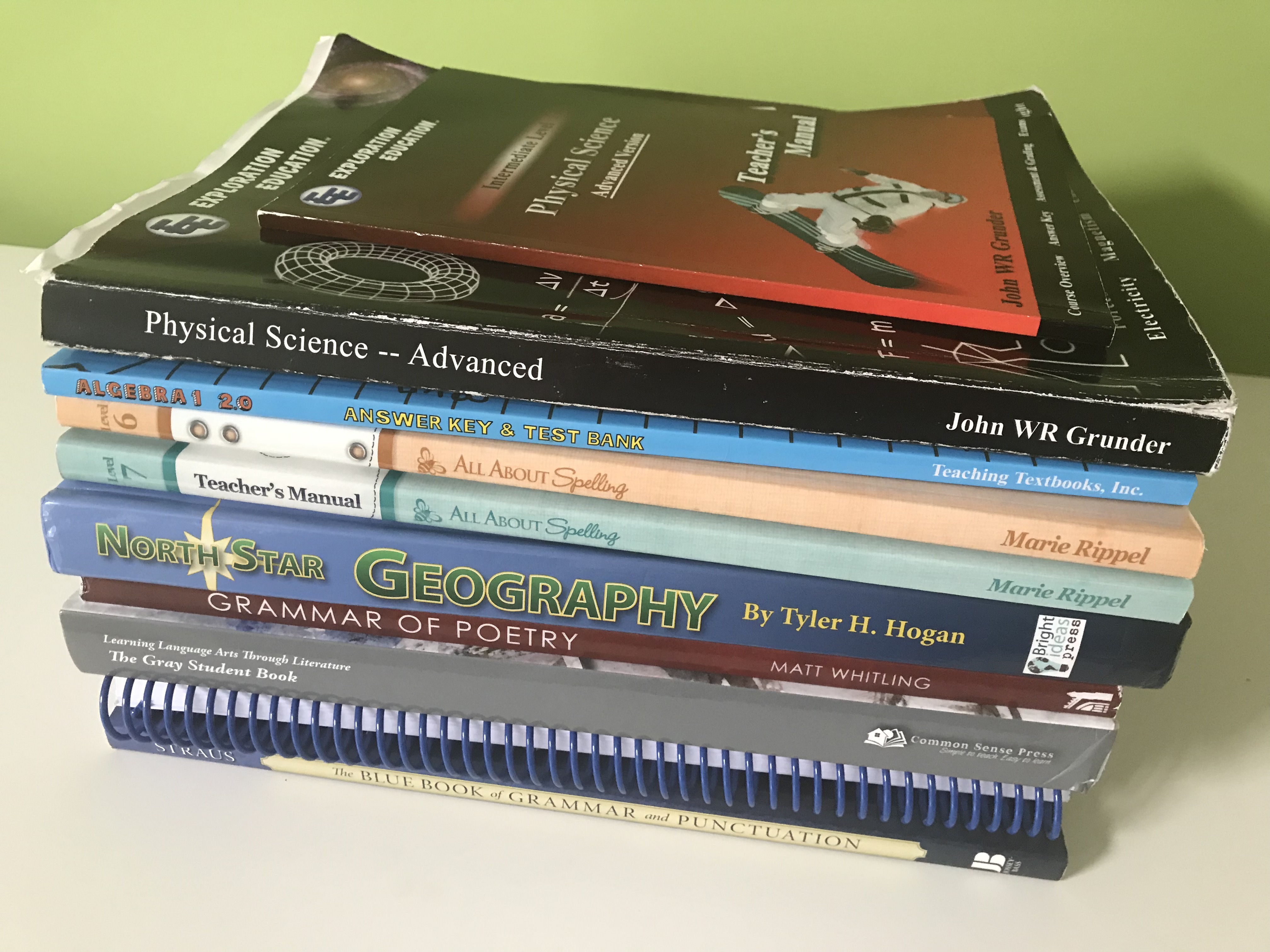8th Grade Homeschool Curriculum Picks