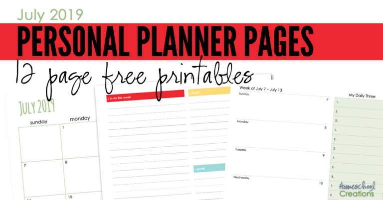 Printables Archives - Homeschool Creations