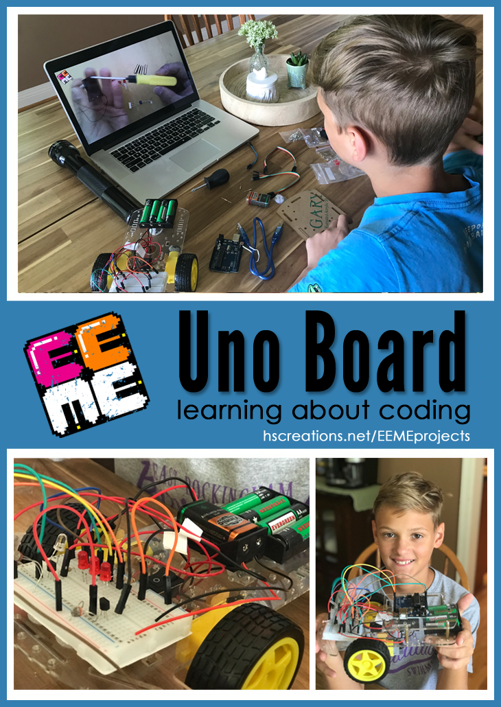 Learning about Coding with EEME's Uno Board