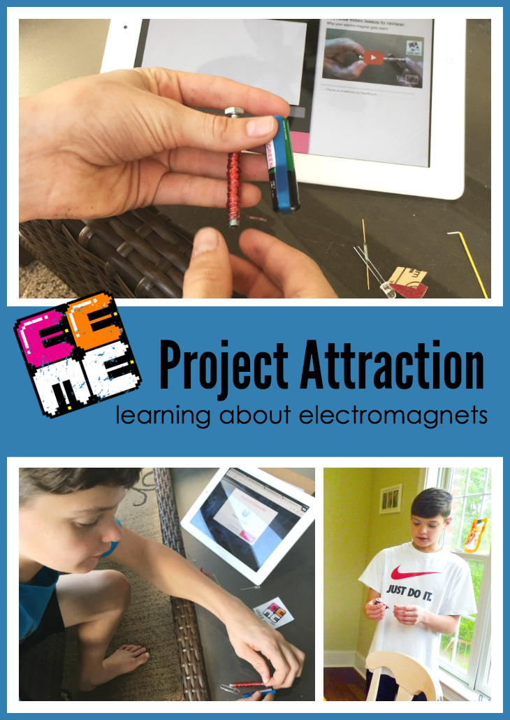 Learning How to Make an Electromagnet - Project Attraction from EEME