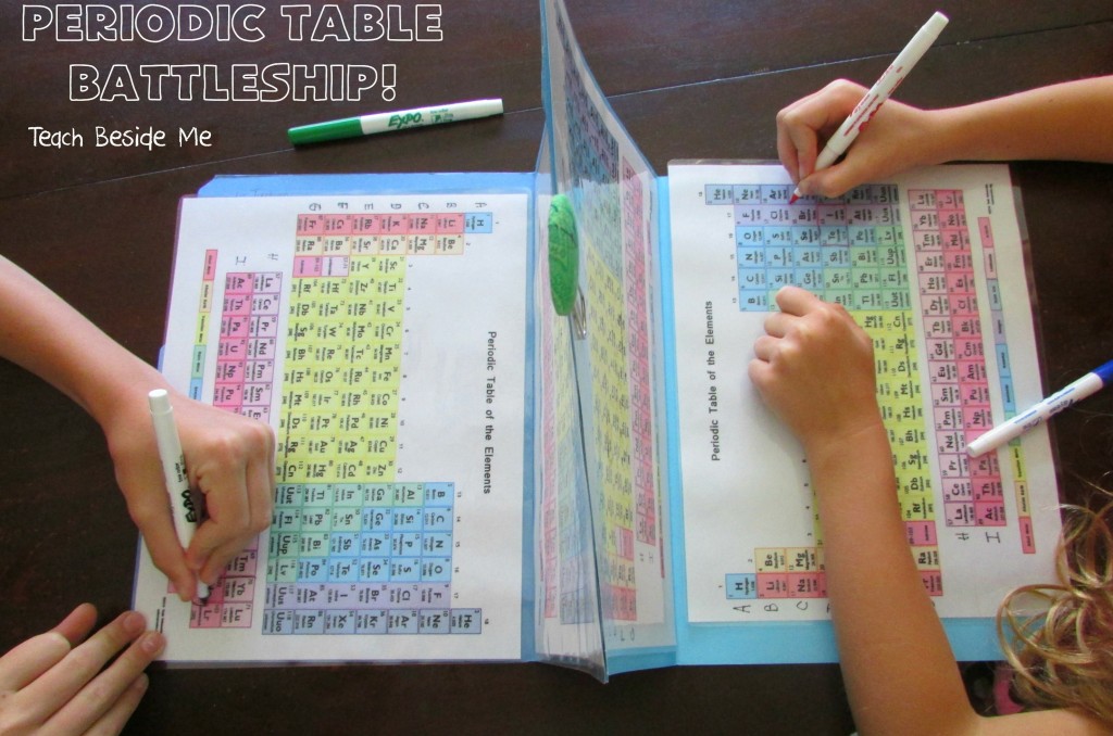 Periodic Table of Elements Cards - Free Printable