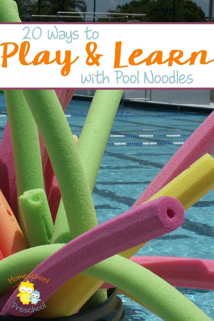 Pool Noodle Play and Giant Bubbles - PreK and Kindergarten Linkup