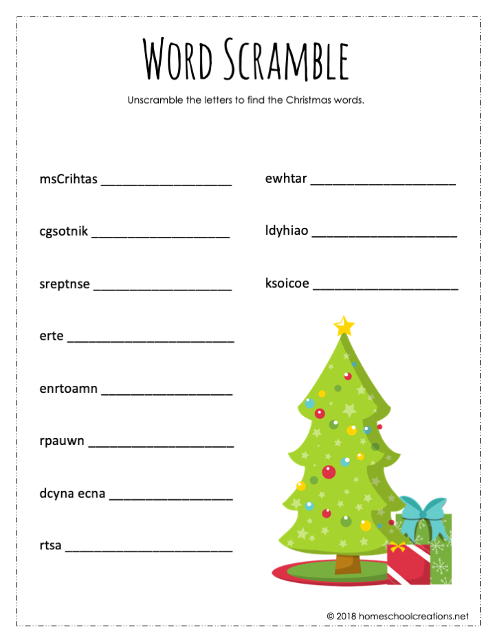 Christmas Activity Pack - FREE Printables