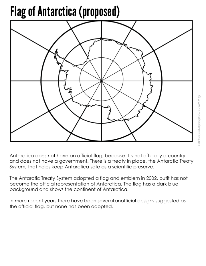 Antarctica Geography Printables - Free Printables