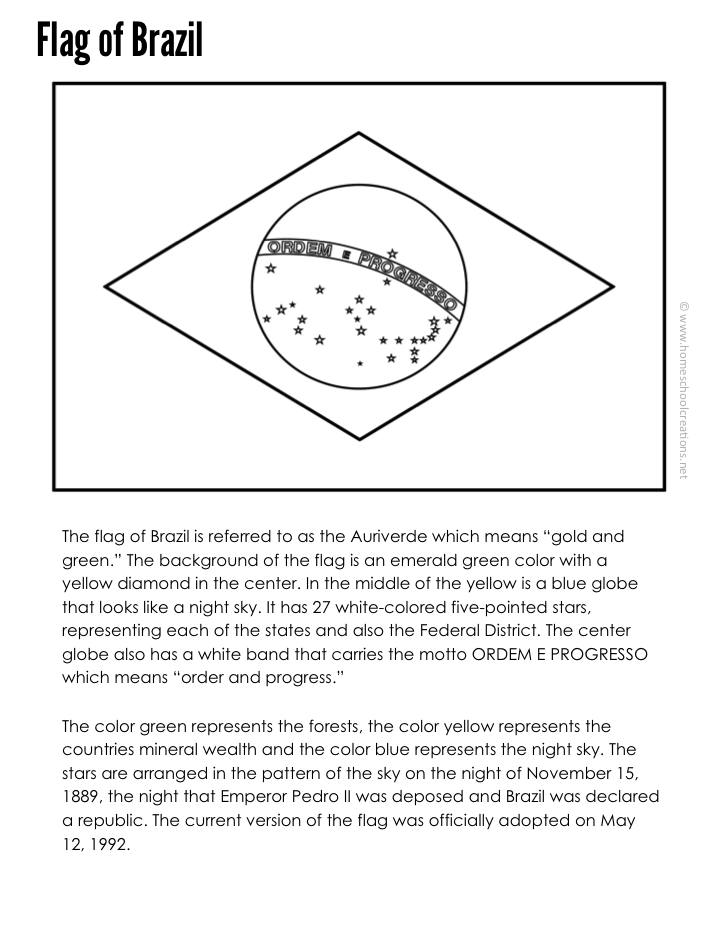 Brazil Geography Printables - FREE Printable Download