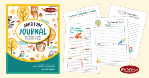 FREE Gratitude Journal Mini Lesson