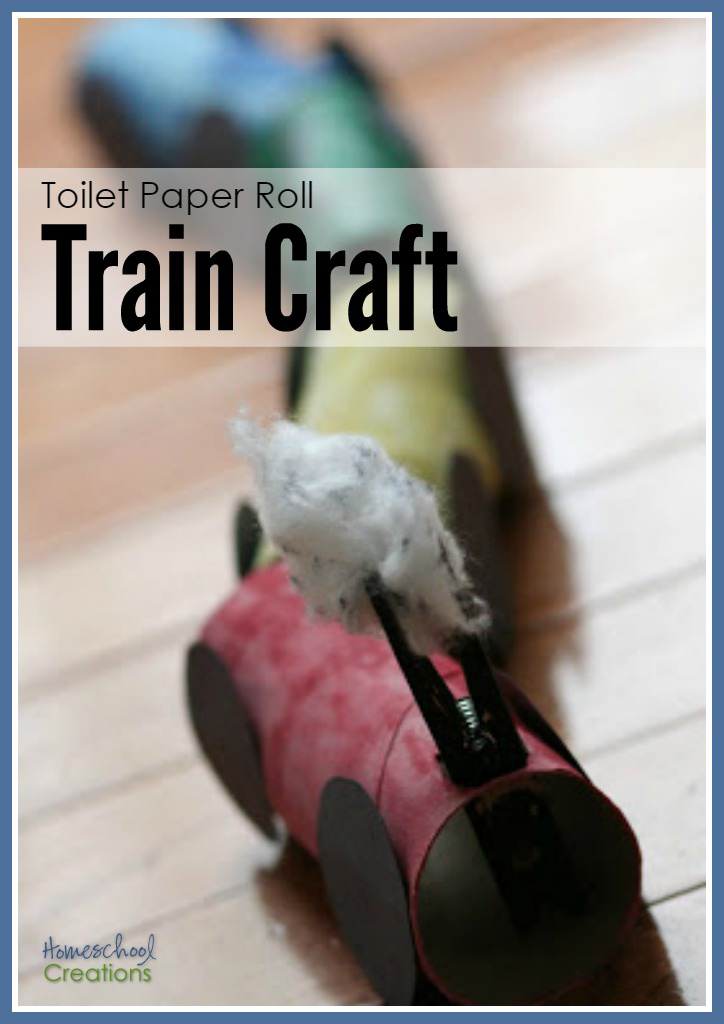 Train Out Of Paper Making